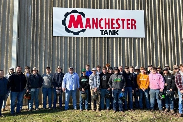 Manchester Tank Campbellsville hosts welding students - Kennedy Valve